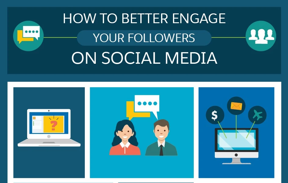 How to Better Engage Your Followers on Social Media - #infographic