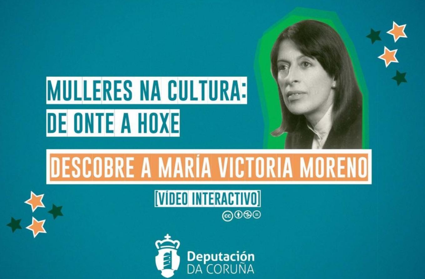 Descobre a María Victoria Moreno ~ Biblioquendas