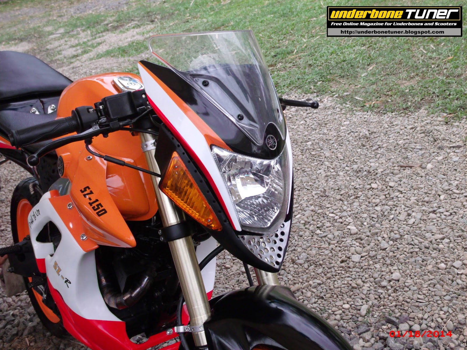 underbone tuner: Modified Yamaha SZ-16 150 by Genwin Concept