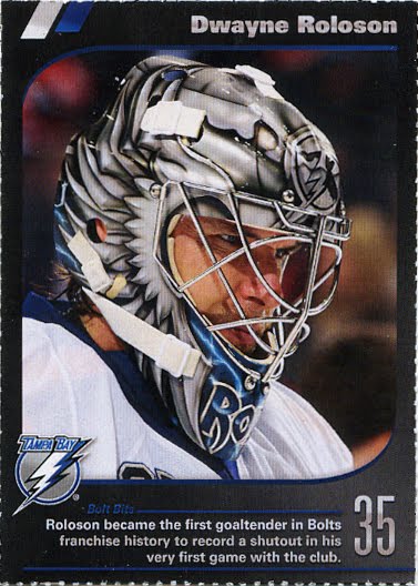 MY HOCKEY CARD OBSESSION: BEHIND THE MASKS - Dwayne Roloson