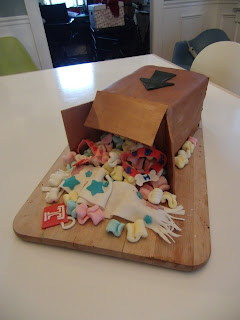 Fat or Fight: Moving Box Cake