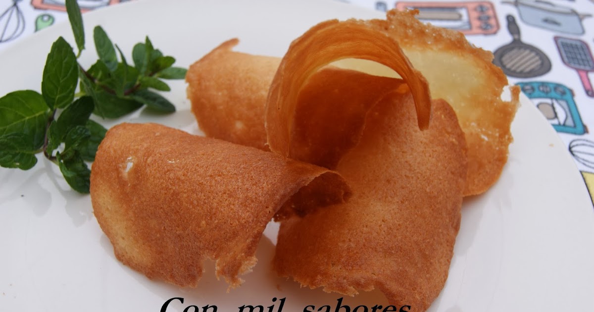 Con mil sabores: TEJAS DE ALMENDRA