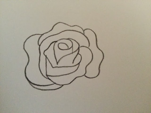 Merinal Brunda: How to draw a rose
