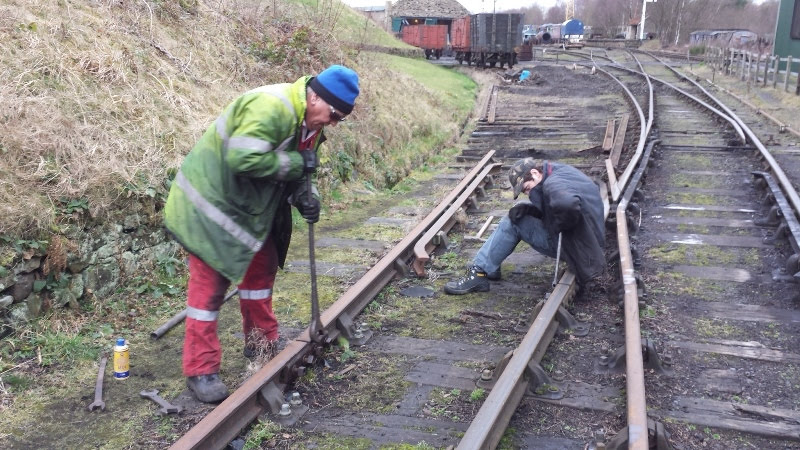 Tanfield Railway Blog: Shunting & Trackwork