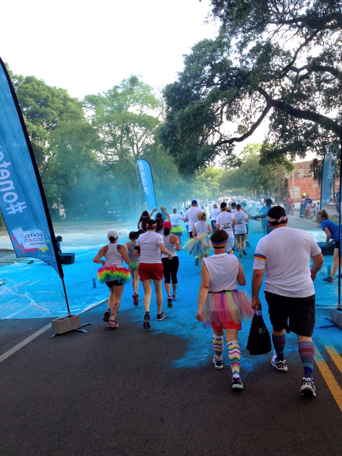 Glittered Whimsy: A Day in My Life: The Color Run 2015