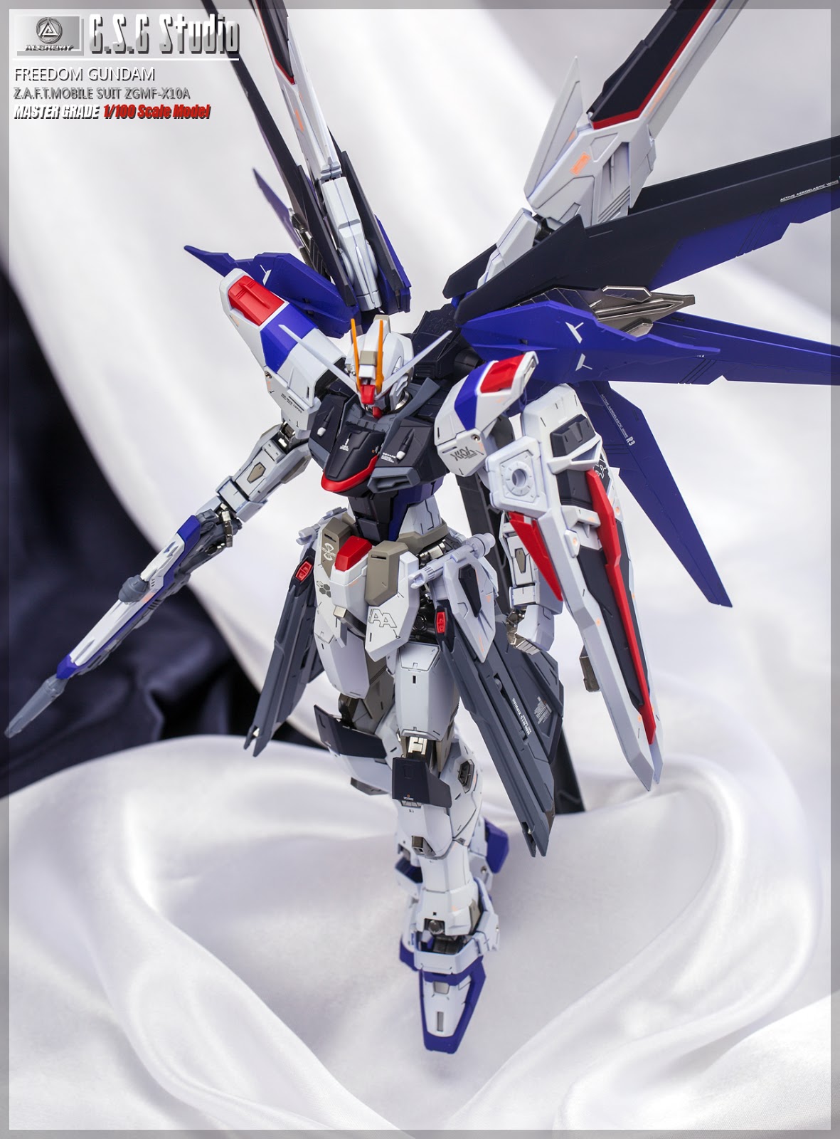GUNDAM GUY: MG 1/100 Freedom Gundam Ver. 2.0 - Painted Build