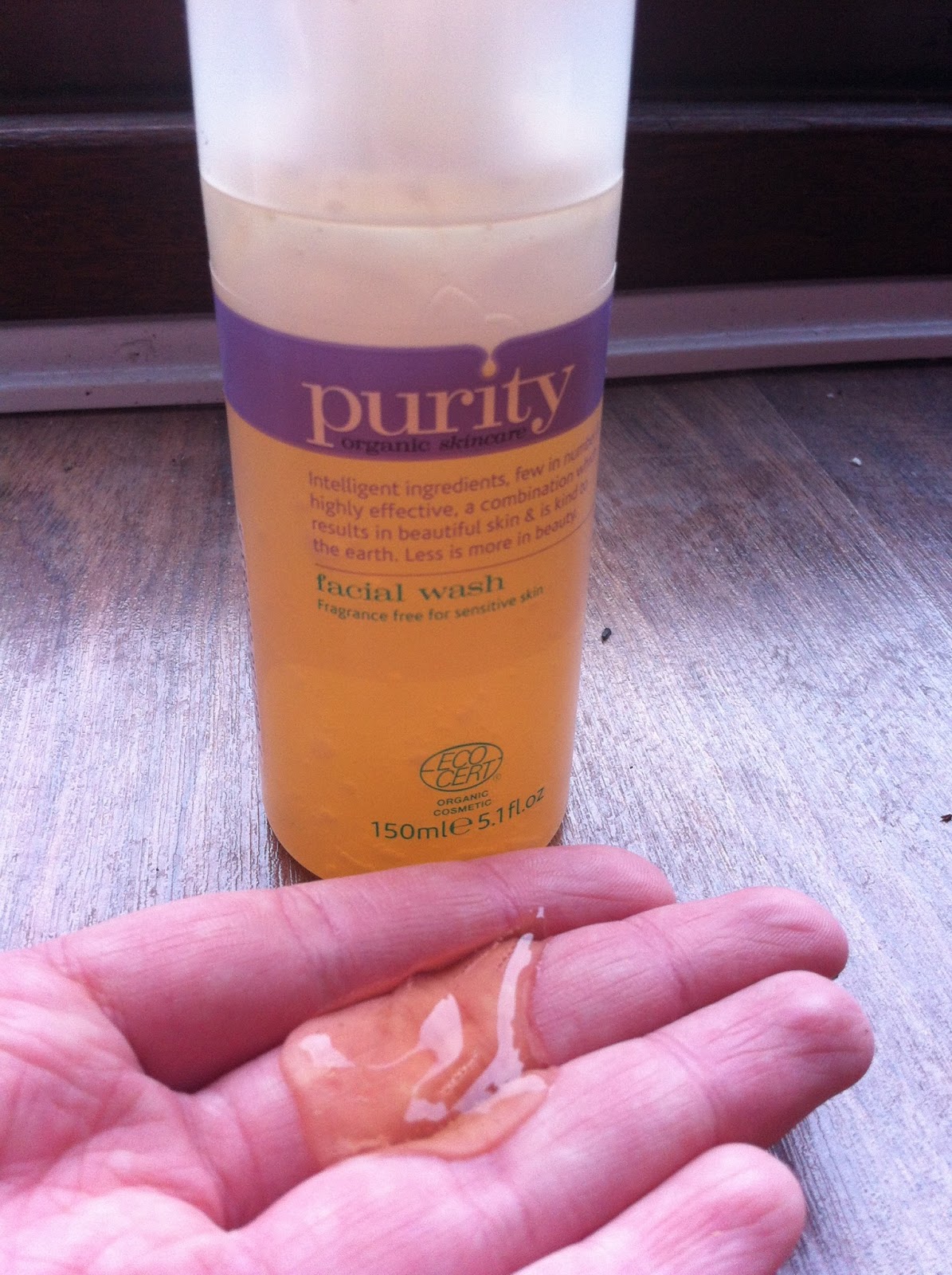 Purity organic skincare review.