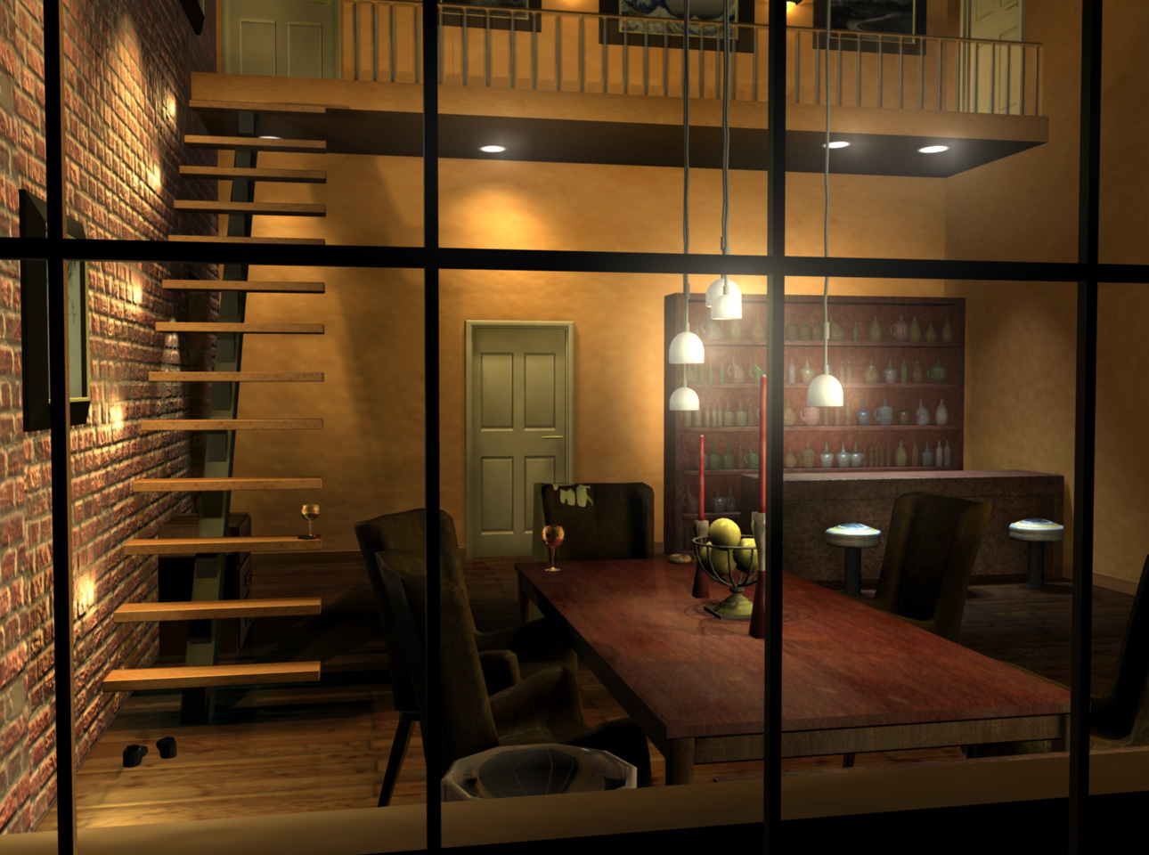 Portfolio of Ryan Chenier: Interior Environment