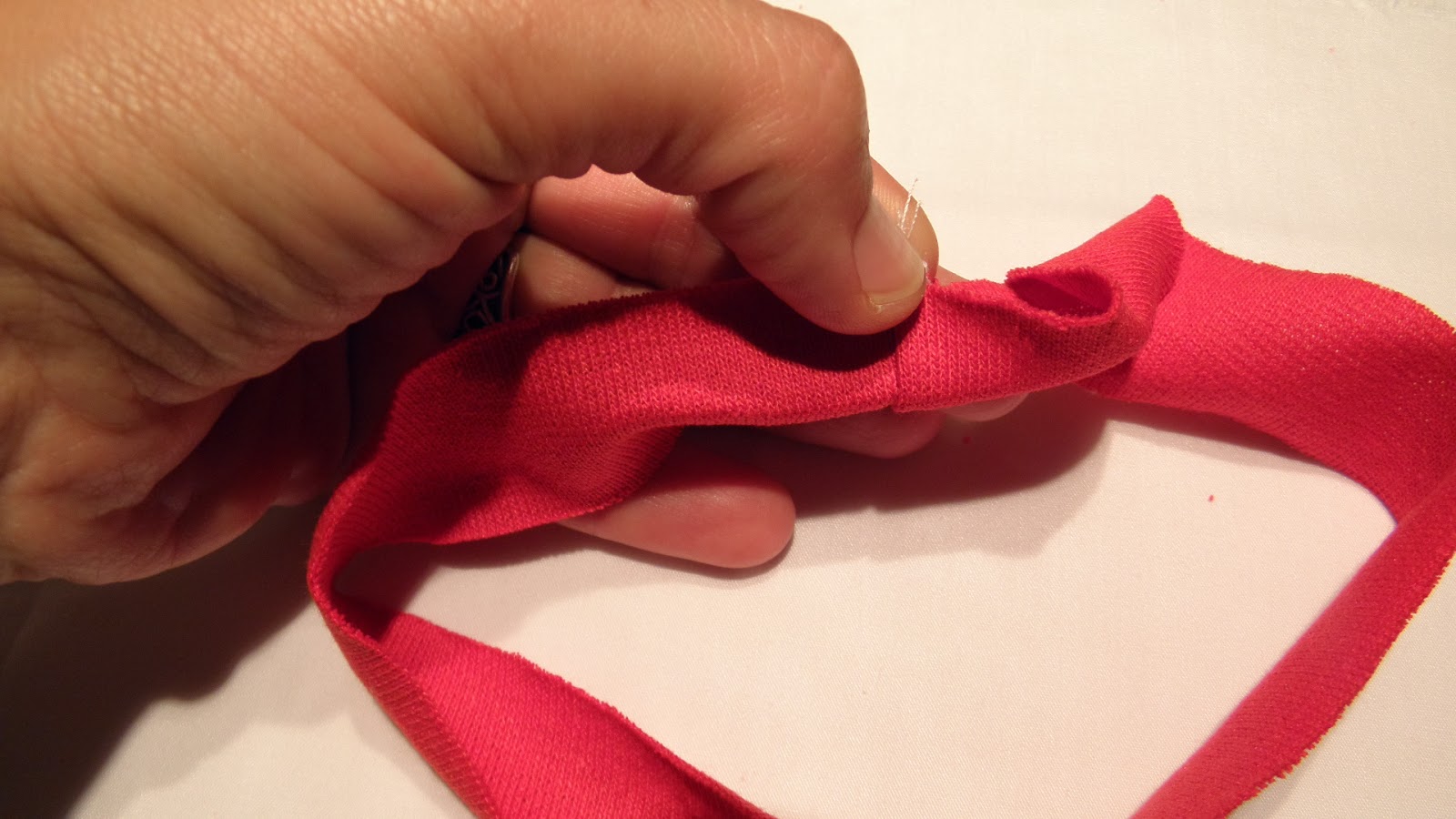 Tutorial para coser tela de puño