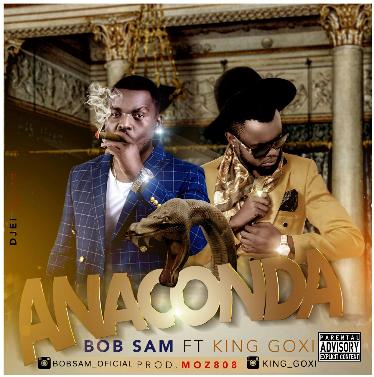 O Melhor do Hip-Hop Moz: Bob Sam feat King Goxi - Anaconda (DOWNLOAD) 2K17