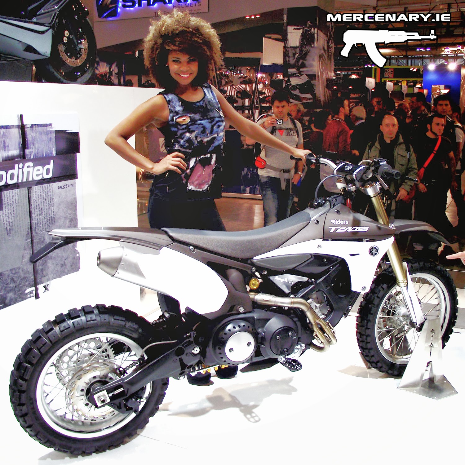 Mercenary Garage : EICMA 2013 - Yamaha T-Cross Hyper Modified