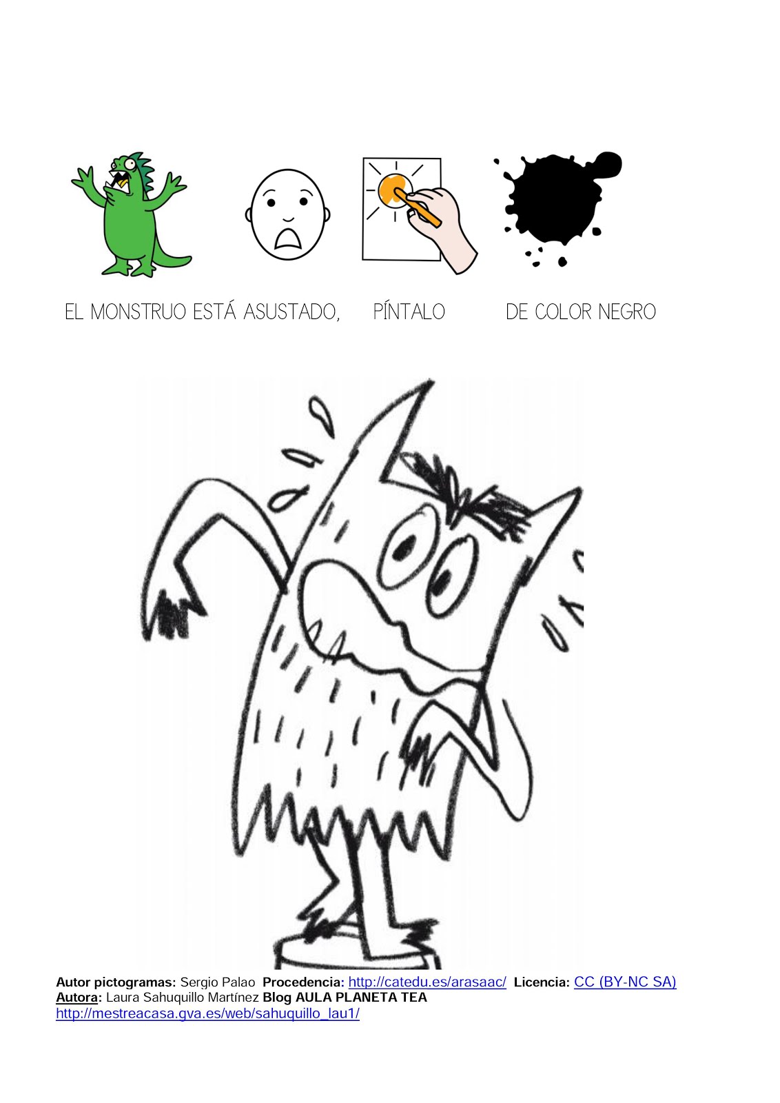 RECURSOS Y ACTIVIDADES PARA EDUCACIÓN INFANTIL: EL MONSTRUO DE COLORES ...