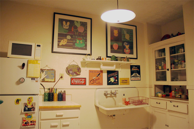 Looking Back at My Colorful, Kitschy, Retro Early 20-Something Kitchen