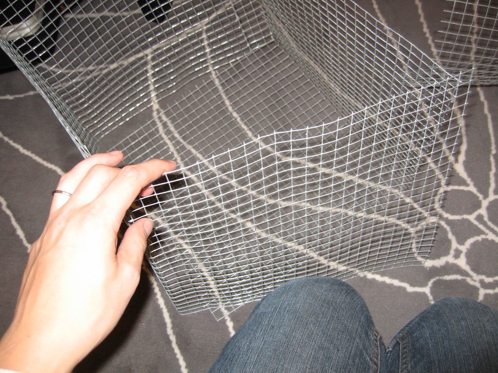 Mari Makes: Projects - Wire Storage Baskets