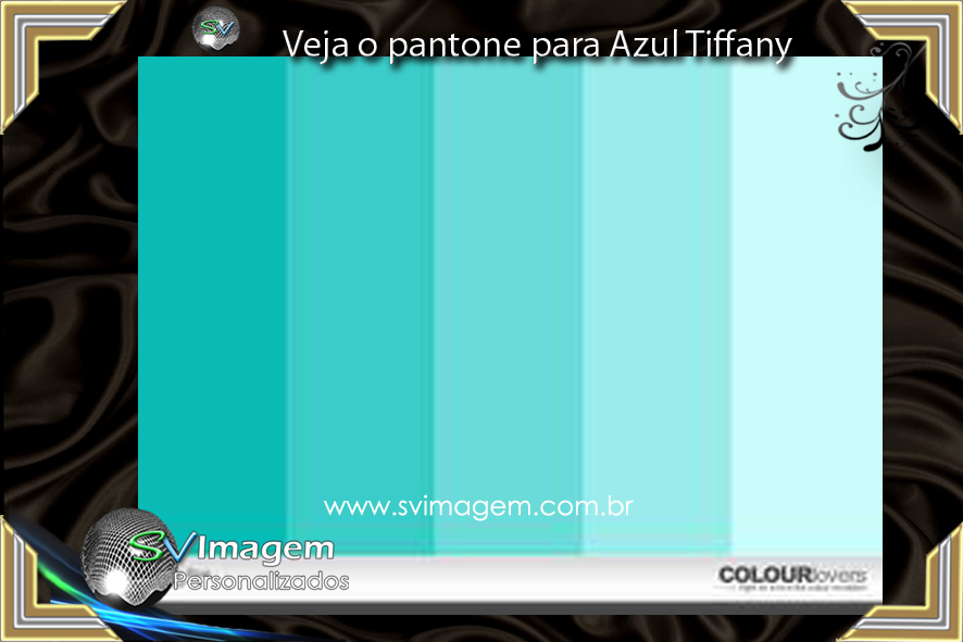 Azul Tiffany, tudo sobre esse padrão de cor e como usar para sua festa