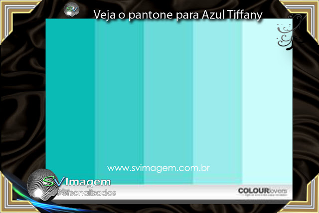 Azul Tiffany, tudo sobre esse padrão de cor e como usar para sua festa