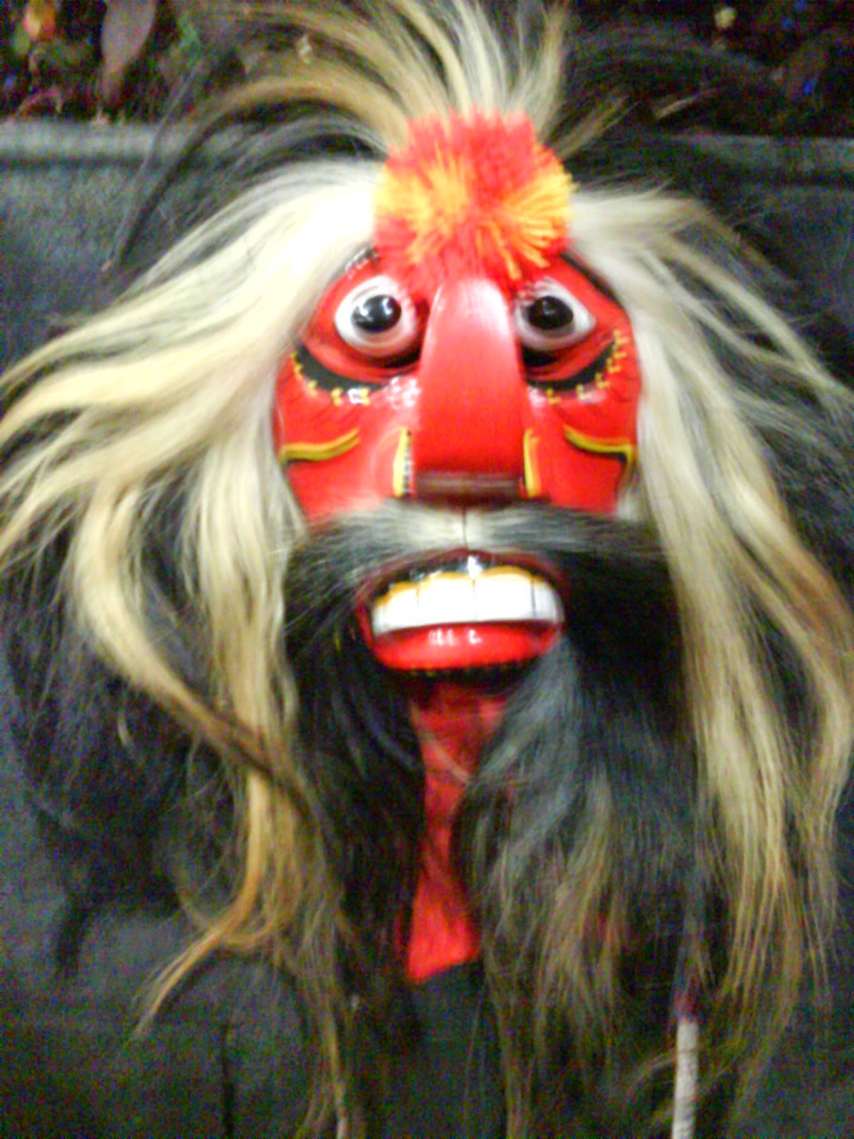 CULTURE ART: Topeng Reog Ponorogo dalam National Gift Auction Miss ...