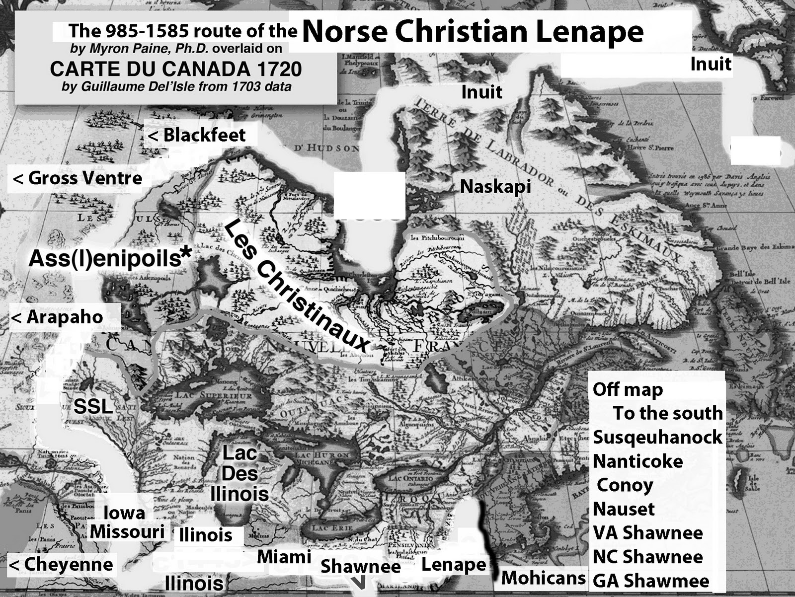 LENAPE Epic: TRIBES of NORSE CHRISTIAN LENAPE