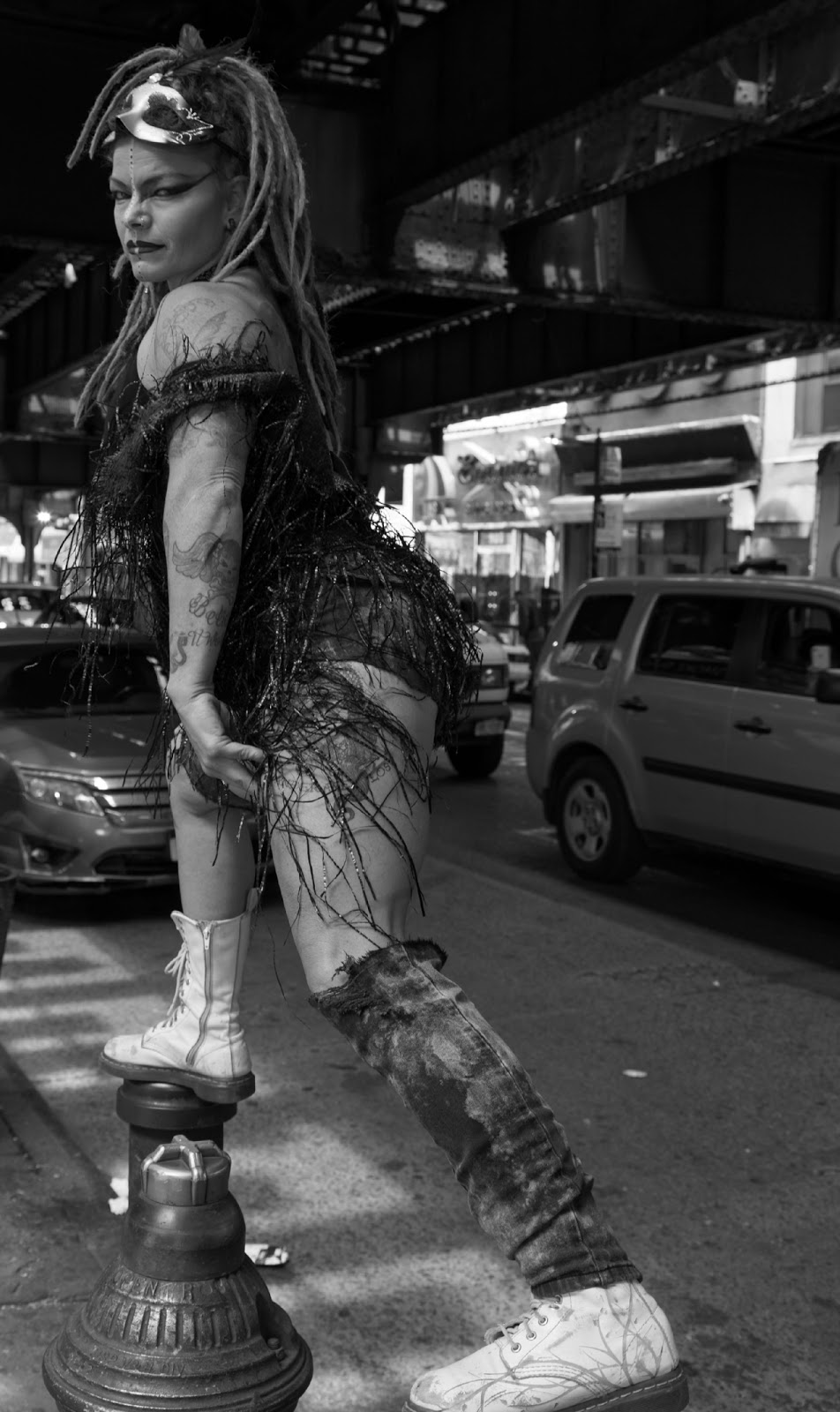 Model Coco Kissack In Brooklyn