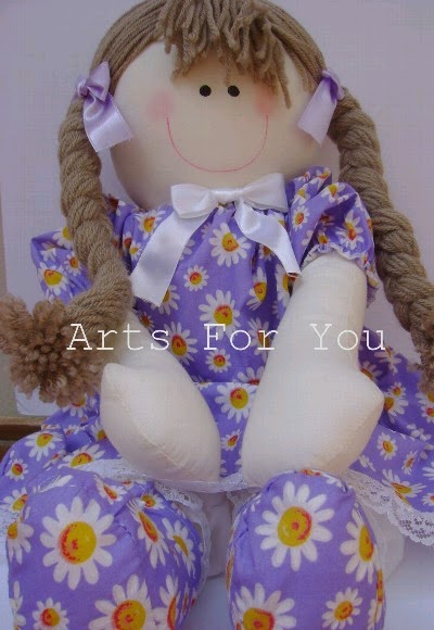 Arts For You: bonecas de pano