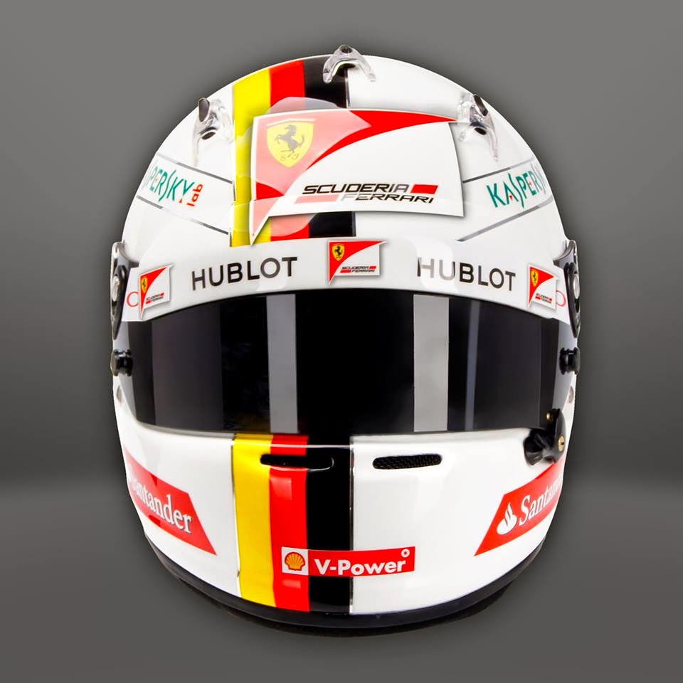 Racing Helmets Garage: Arai GP-6 S.Vettel 2015 by Jens Munser Designs