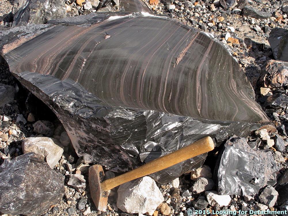 Looking For Detachment: Hiking Down Glass Mountain