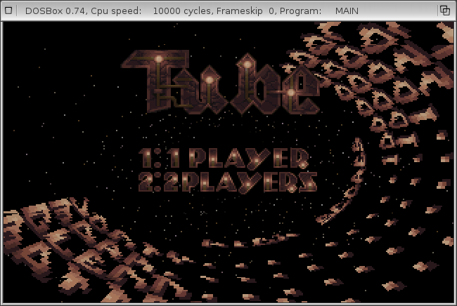 Running a game in dosbox - lomibear