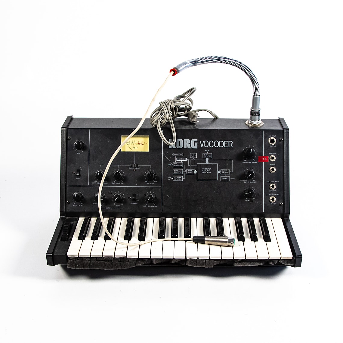 MATRIXSYNTH: Korg Vocoder Owned by Ben Folds