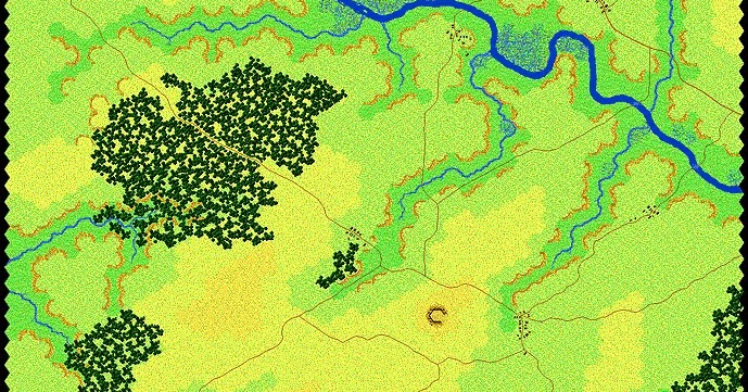 Terrain map