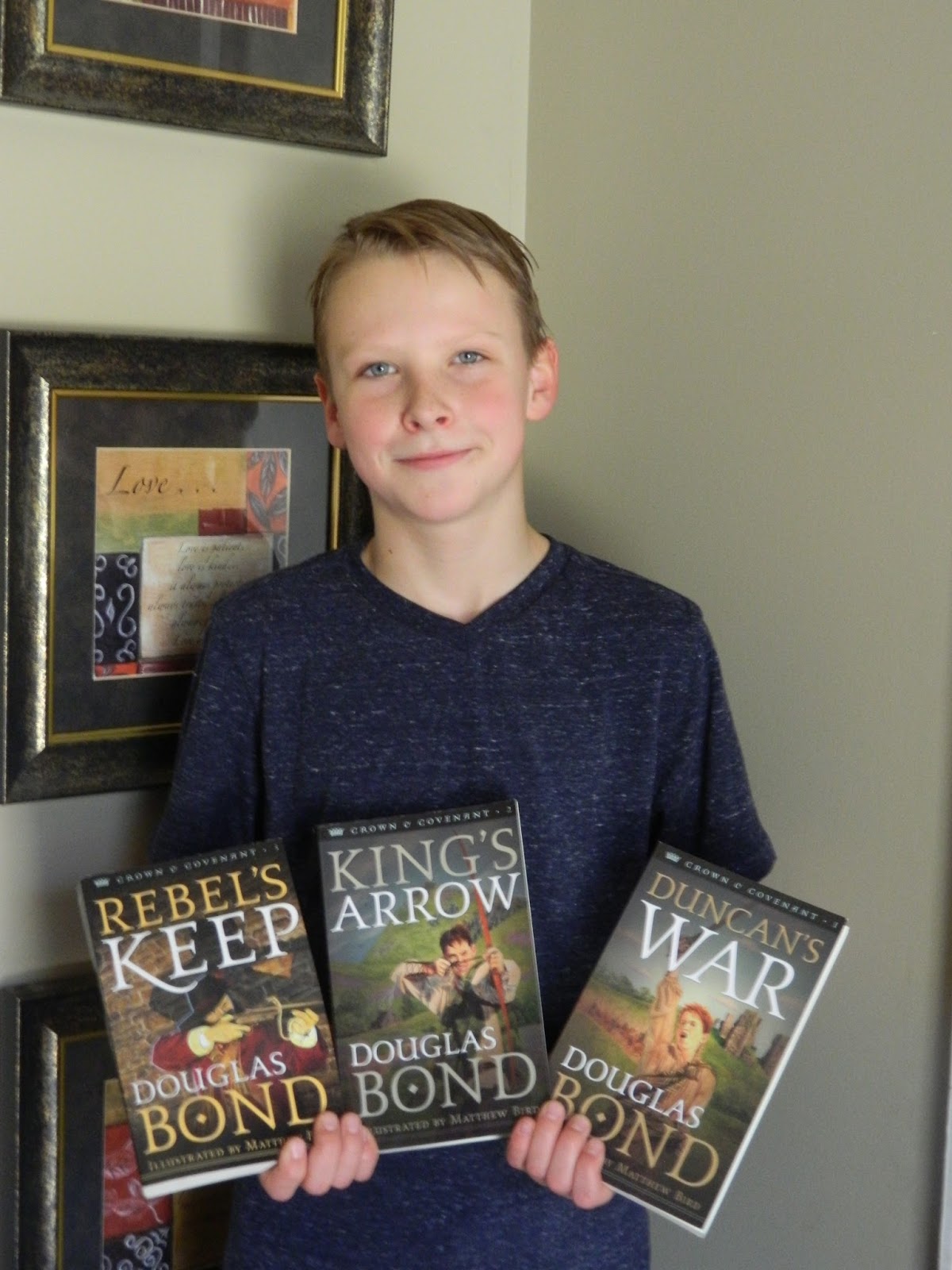 Douglas Bond: Let the Reader Speak! A 12-year-old's point of view