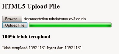 Membuat Progress Bar Upload File dengan PHP, AJAX dan HTML5 ~ ADAtutorial