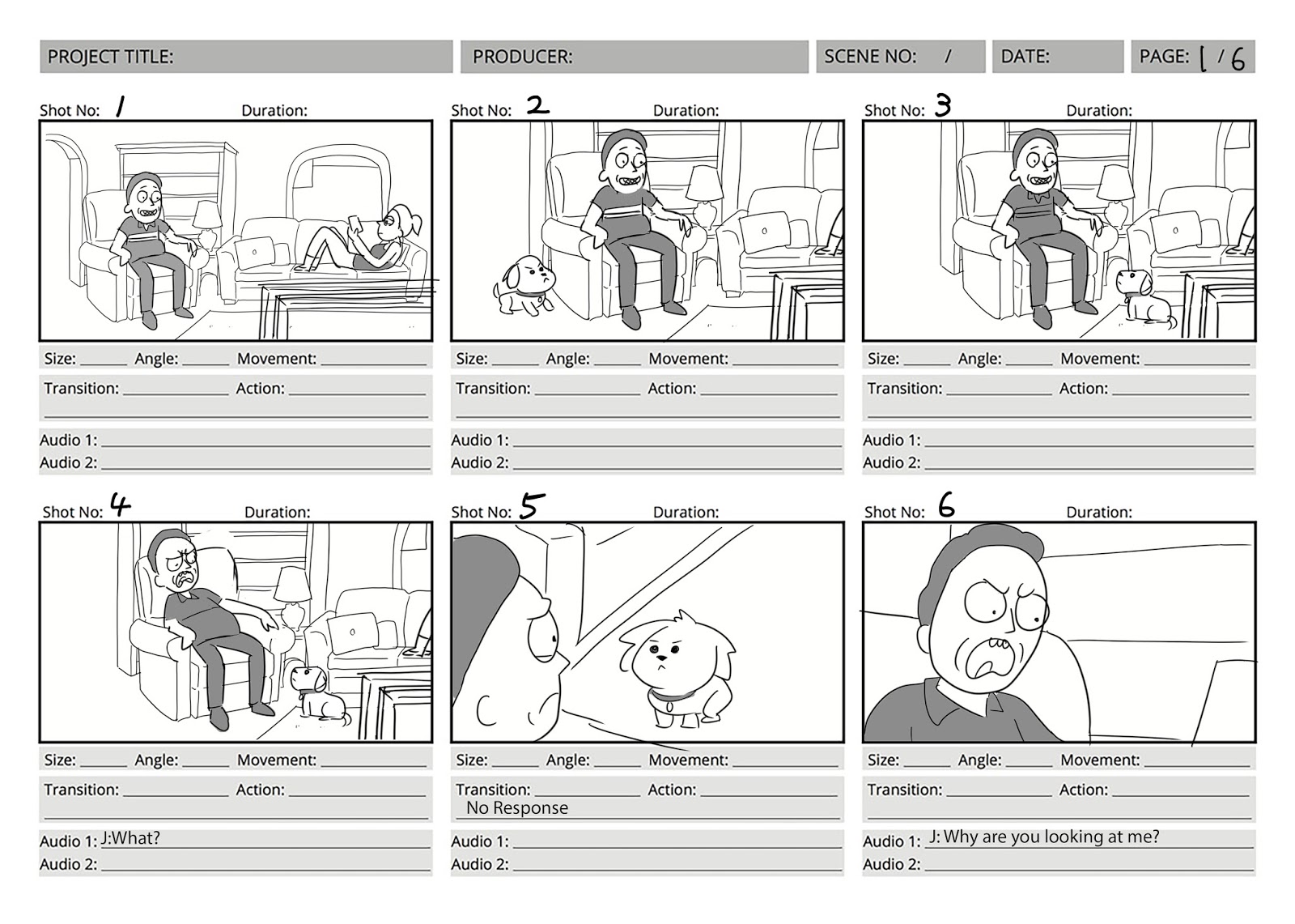 Hannah Shigeta Storyboard Portfolio: Rick and Morty Storyboard ...
