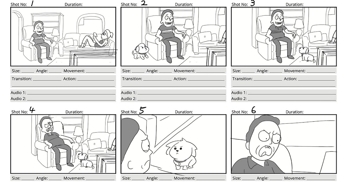 Hannah Shigeta Storyboard Portfolio: Rick and Morty Storyboard ...