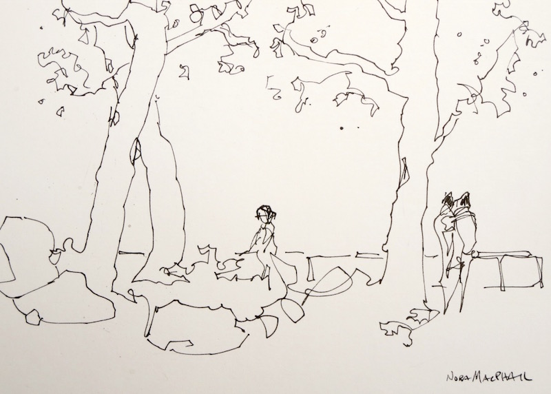 NORA MacPHAIL - ARTIST: drawing freely!