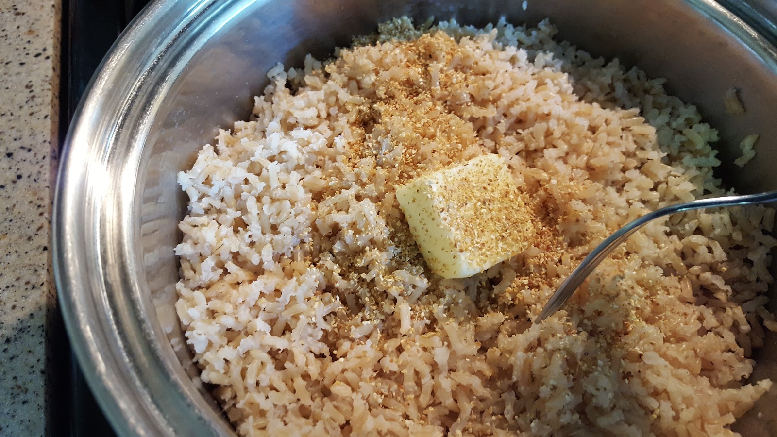 My Patchwork Quilt: CHICKEN WITH LEMON RICE AND GREEN BEANS