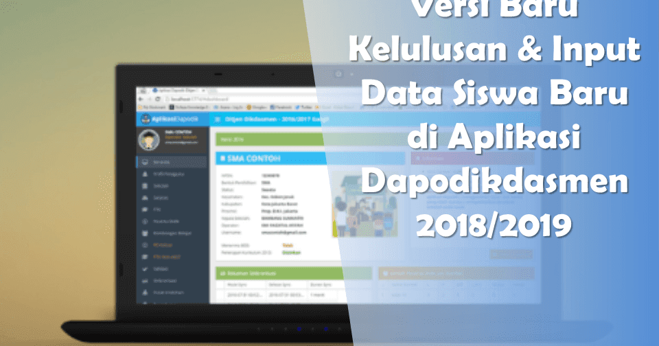 Versi Baru Kelulusan & Input Data Siswa Baru di Aplikasi Dapodikdasmen ...