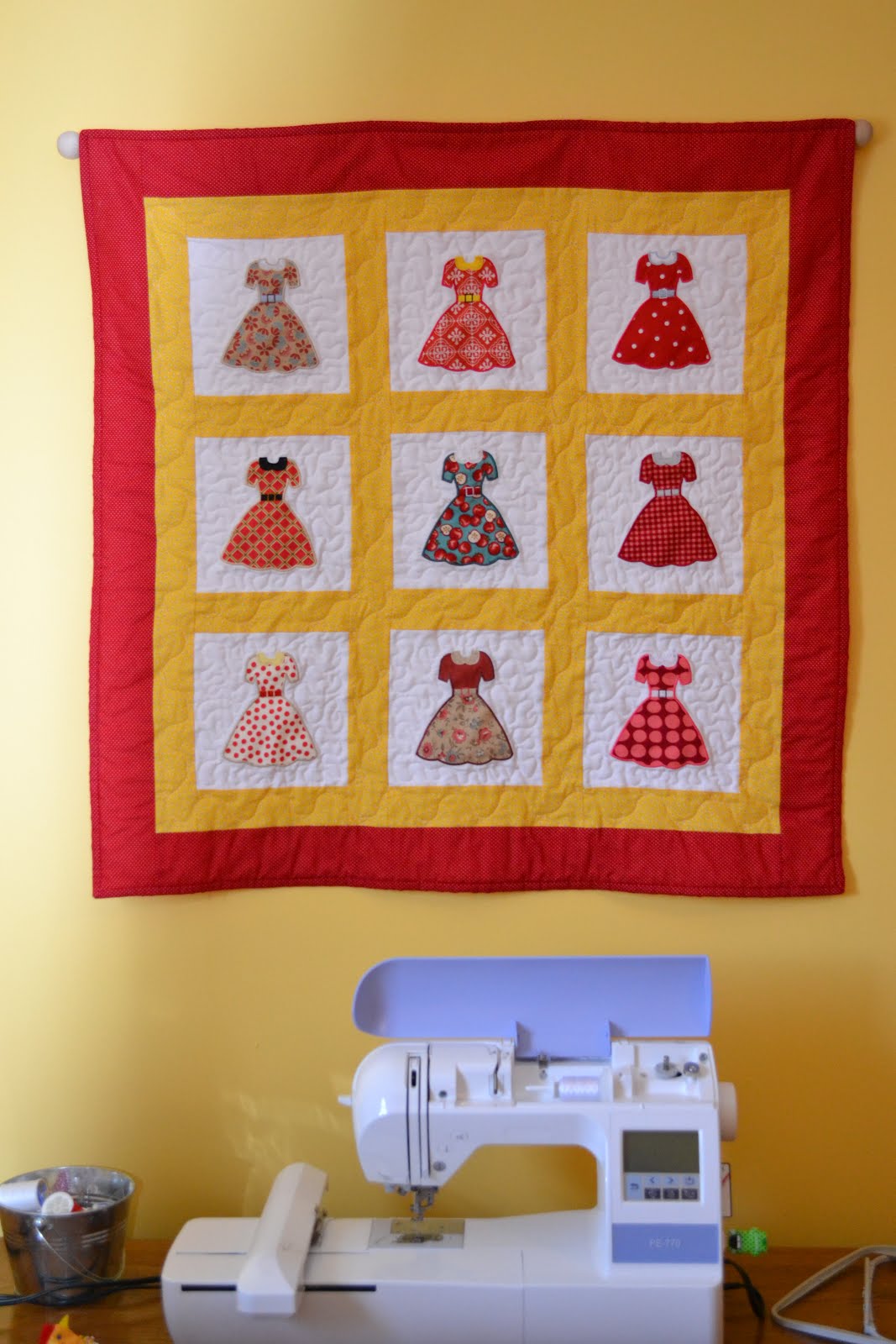 Closet Crafter: Retro Dress Quilt