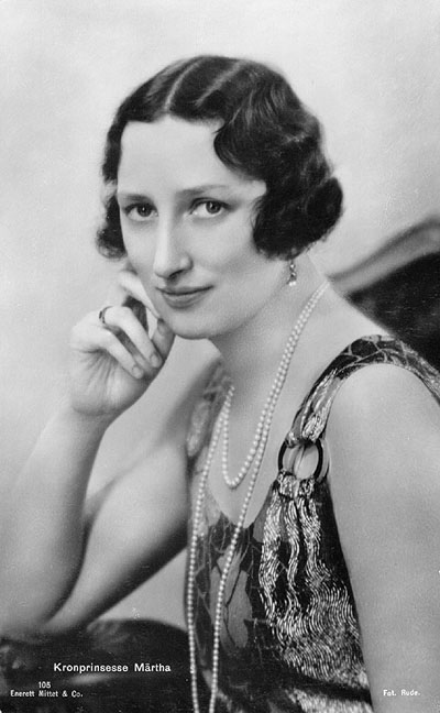 Maria's Royal Collection: Princess Martha of Sweden, Crown Princess of ...
