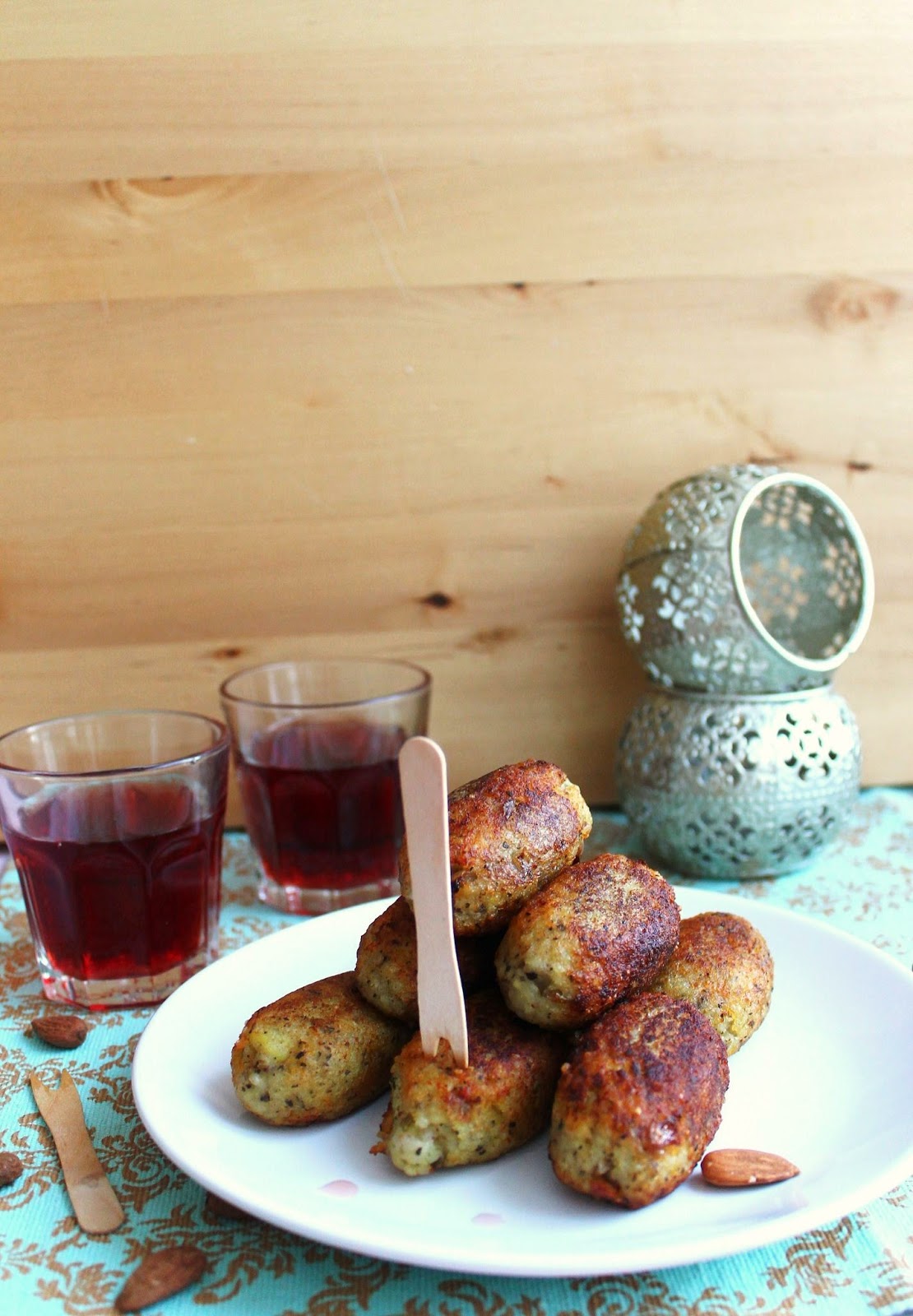 Receitas do Menu Verde: Kibbeh de batata - Potato Kibbeh