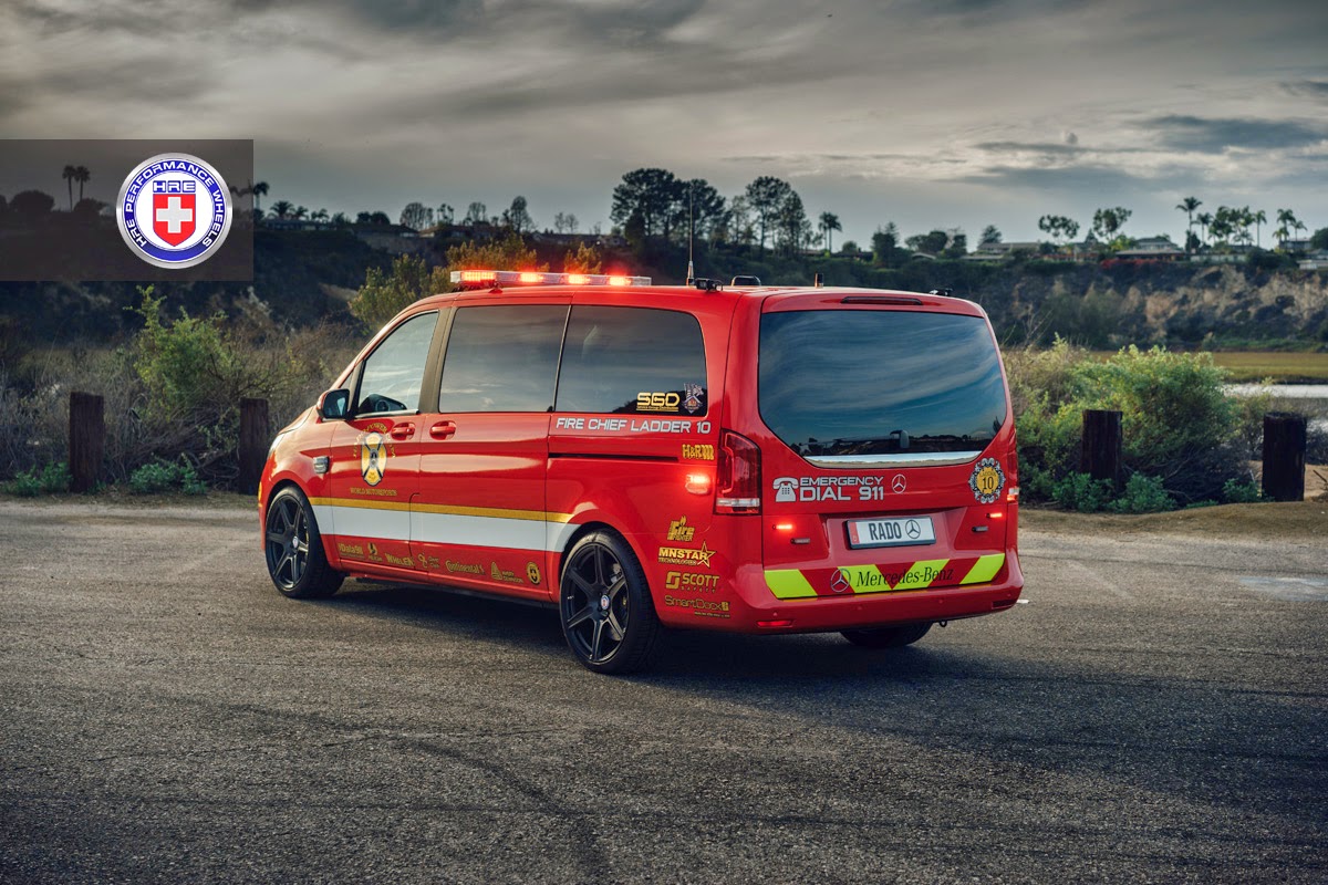 Mercedes-Benz W447 Metris on TR106 HRE Wheels | BENZTUNING