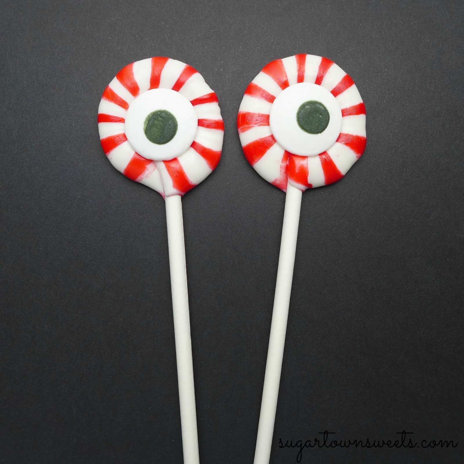 Sugartown Sweets: Zombie Eyeball Lollipops