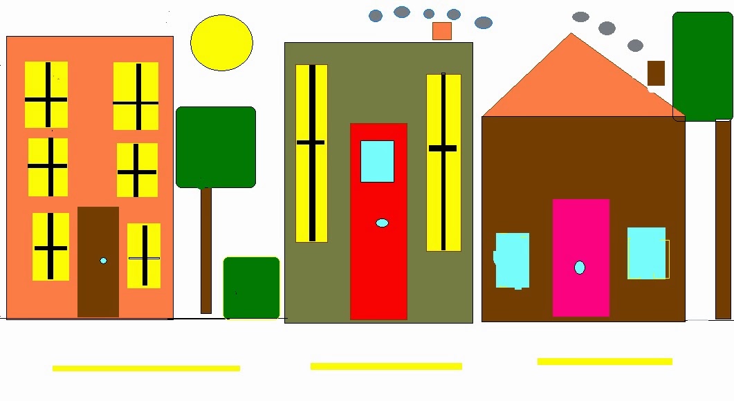 4th Class: Creating pictures using 2-D shapes