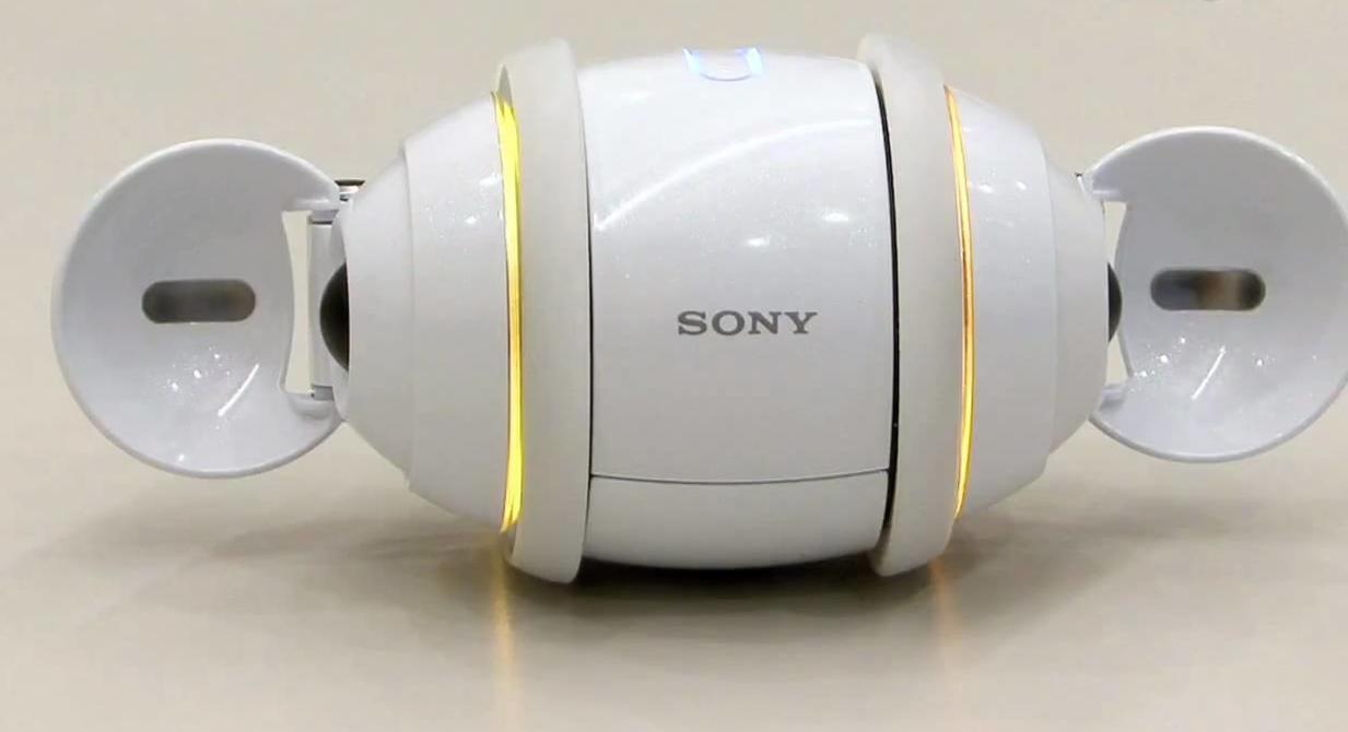 Sony New technology ROLLY-IN an MP3 robot...