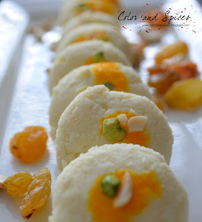 Color and Spices: Sandesh