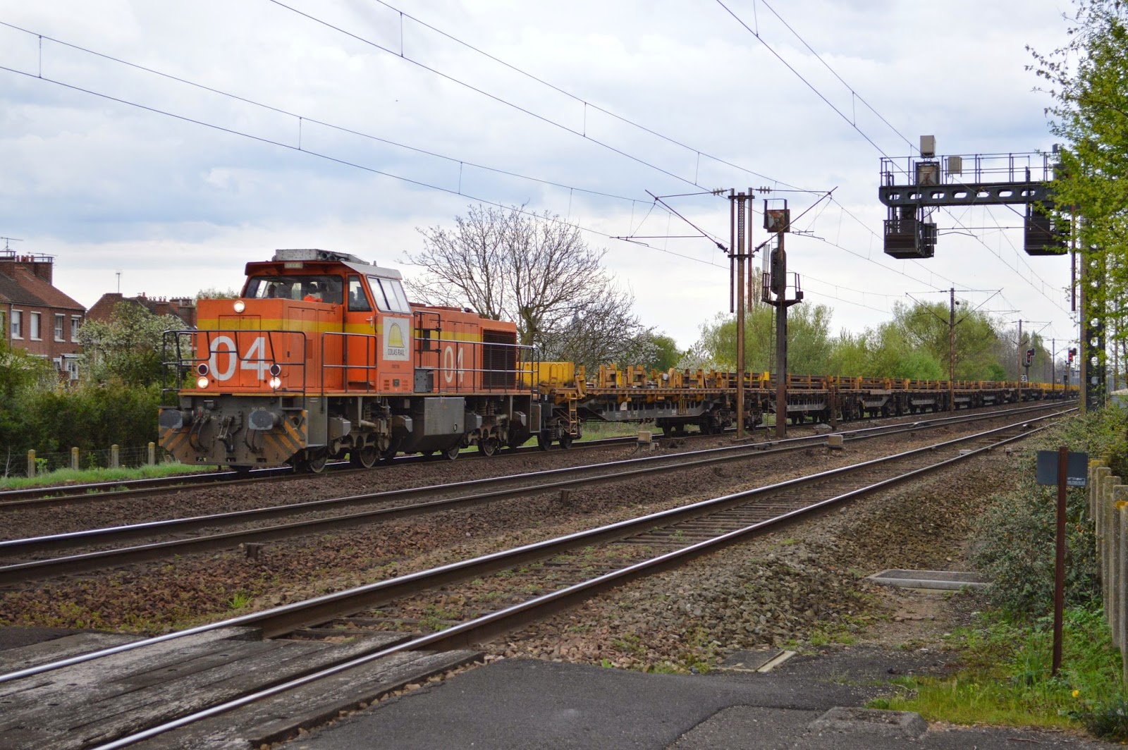 LA PASSION DU TRAIN: Des rails avec Colas!