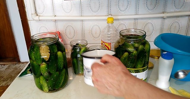 Bakina kuhinja - pasterizacija krastavčića (pasteurization pickle ...