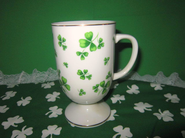 Relevant Tea Leaf: St. Patrick, Shamrocks, and Dishware