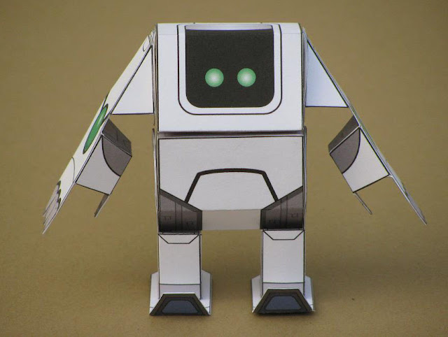 Sweet Robo Paper Craft Model - PAPEROX FREE PAPERCRAFT