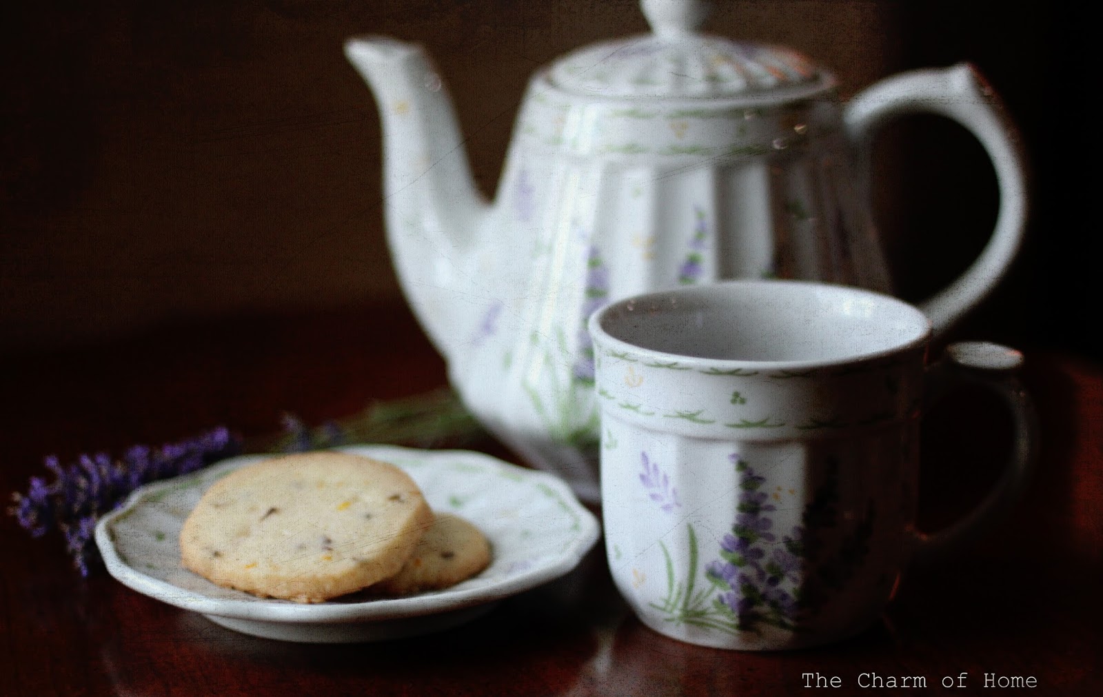 The Charm of Home: Lemon-Lavender Shortbread