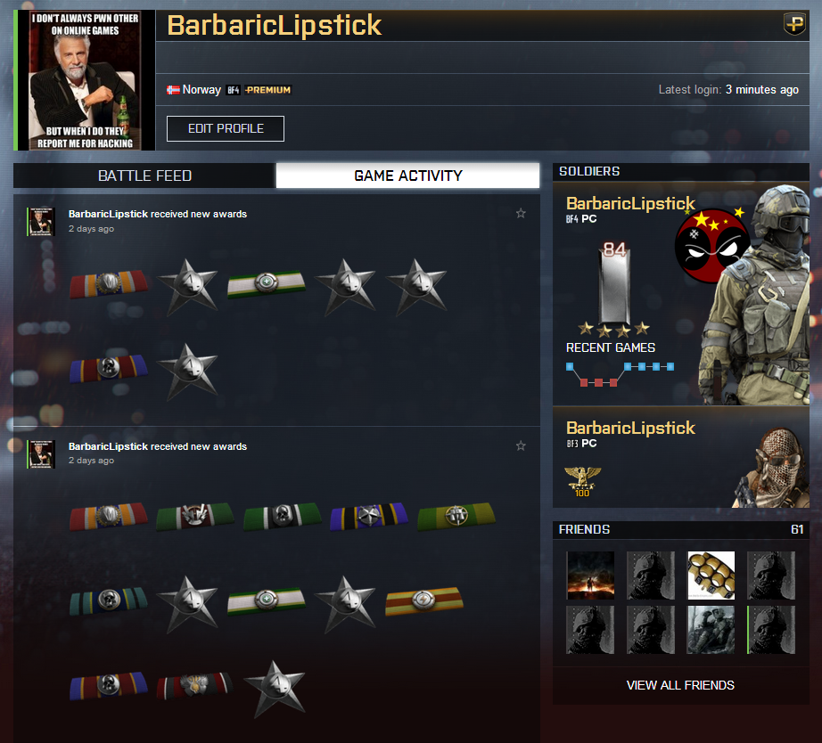 When gaming becomes a lifestyle: Battlefield 4 - Part 1 - The ...